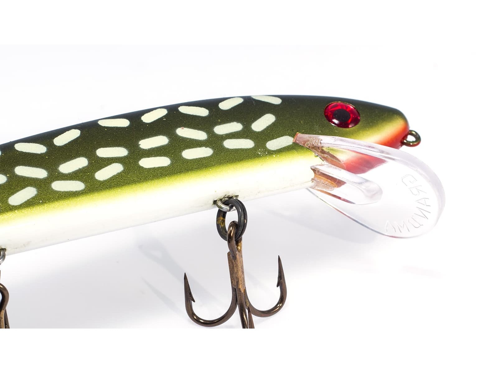 Northern Pike Painted Shallow Runner von Grandma Lures www.koefi.at