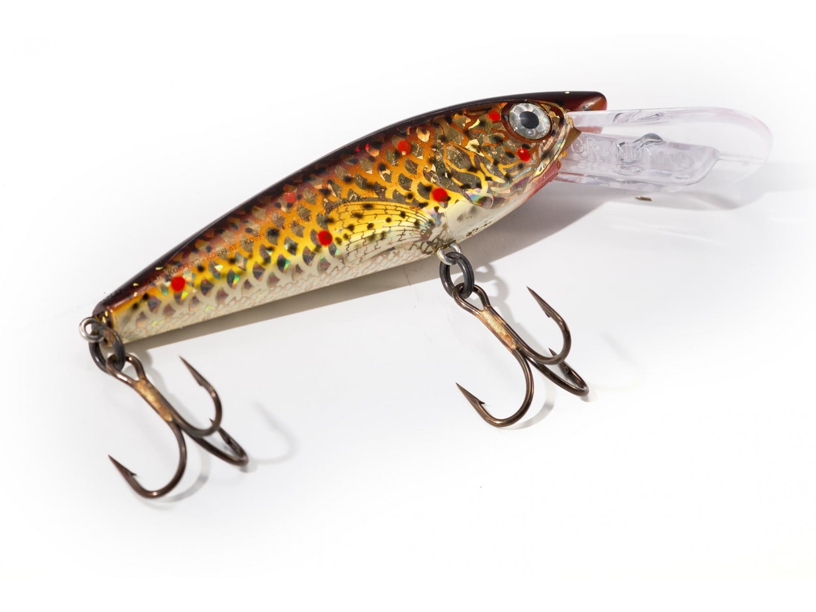 Brown Trout Holoform Deep Runner von Grandma Lures www.koefi.at