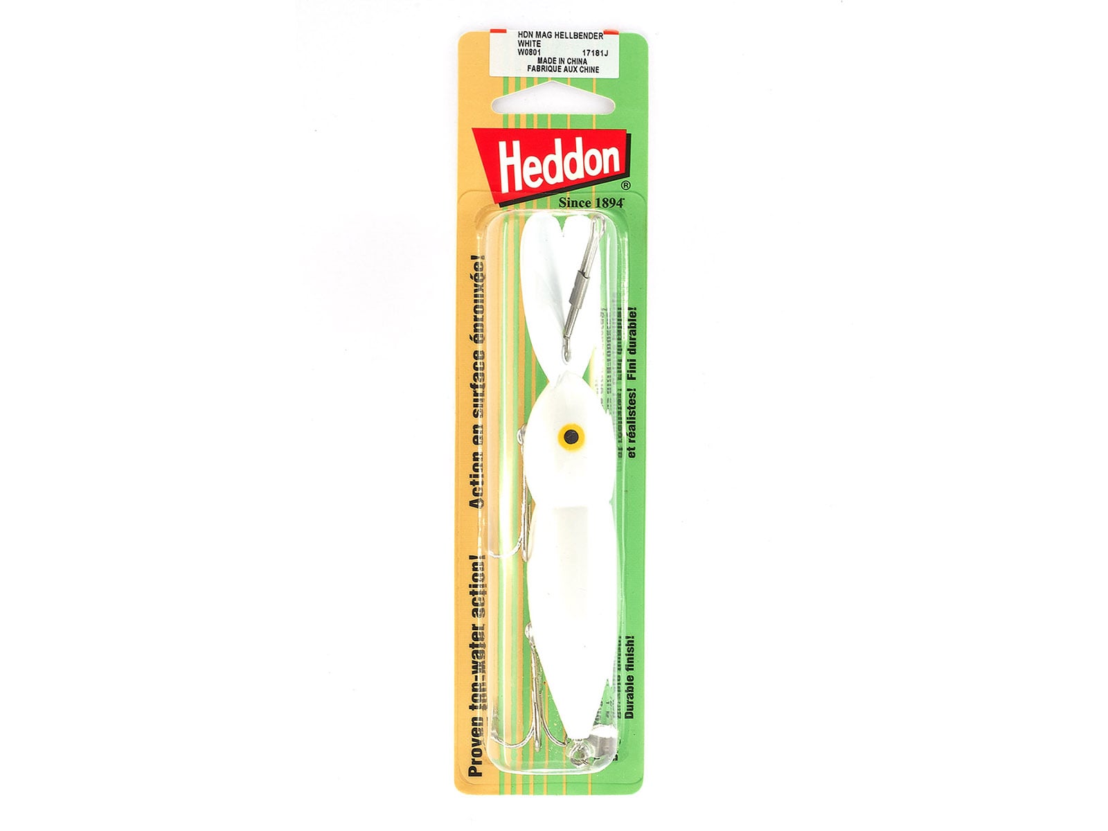 Magnum Hellbender White von Heddon Lures www.koefi.at