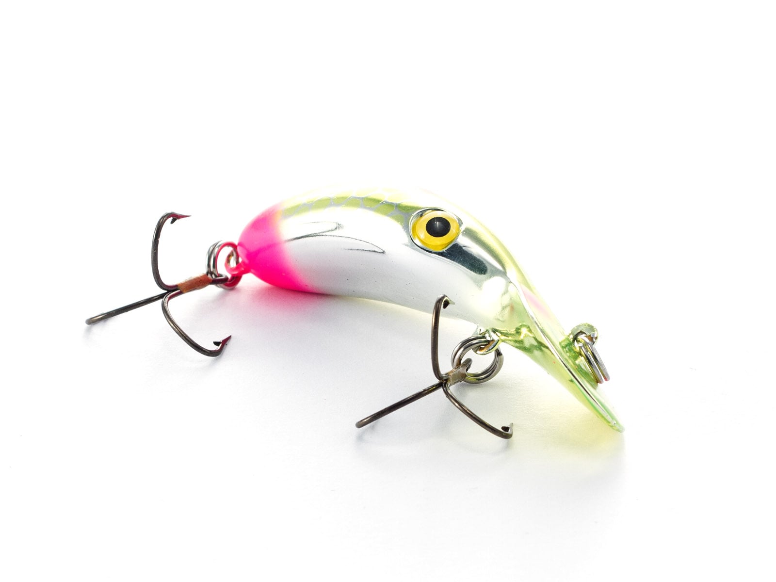 River Rocker Pink/Yellow Dots 8 cm von Lindy www.koefi.at